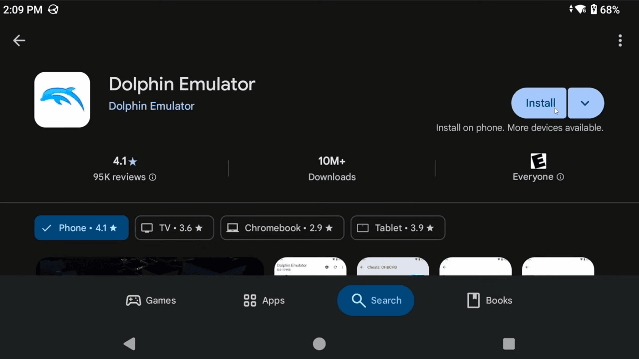 Dolphin Android Setup Guide