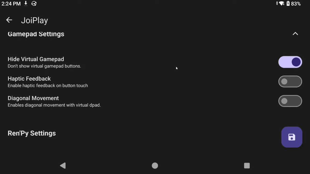 JoiPlay Setup Guide